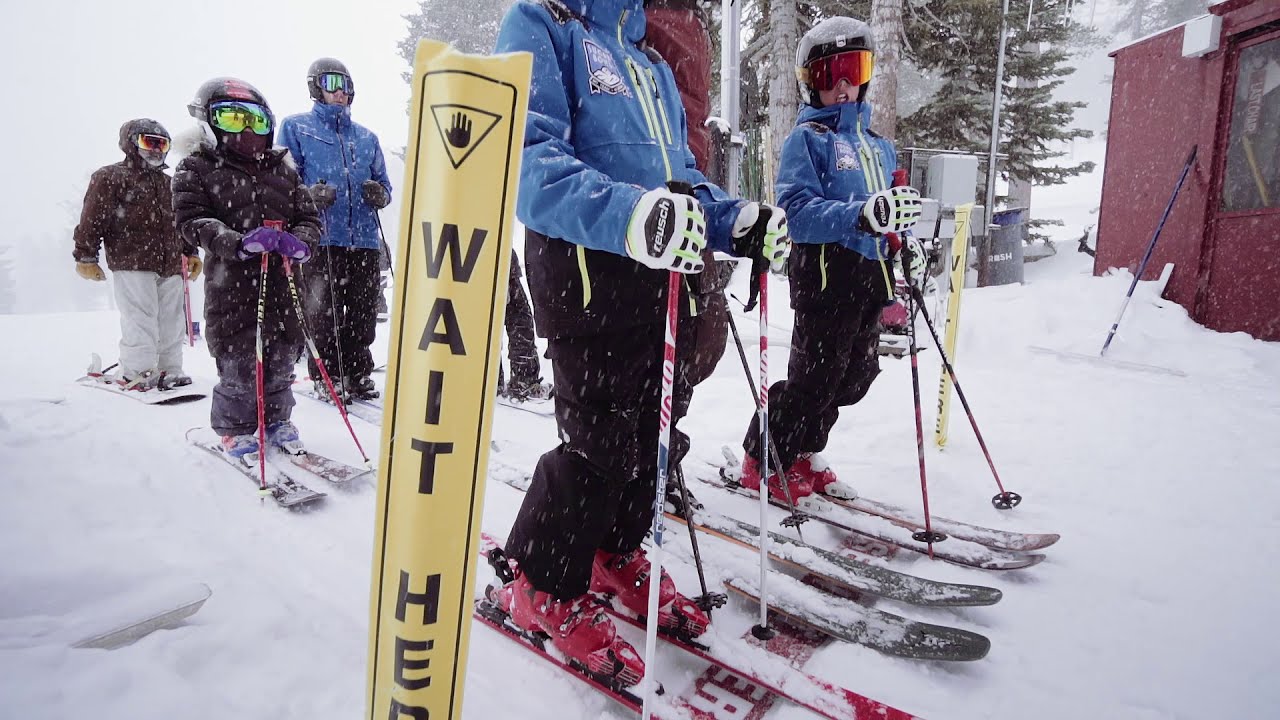 How to LOAD a Chairlift | From Ski California - YouTube