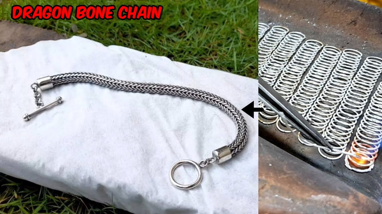 How to make a dragon bone chain|| membuat rantai tulang naga - YouTube