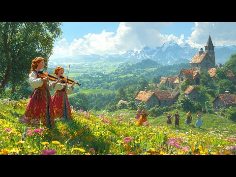 Joyful Celtic Fiddle Dance – Irish Music for Happy Vibes & Spirit