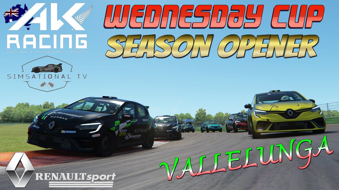 AK RACING - WEDNESDAY CUP - R1 - VALLELUNGA - YouTube