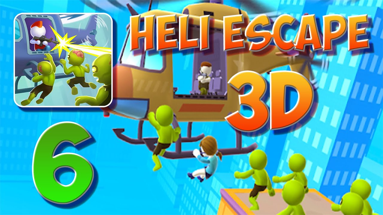 Helicopter Escape 3D 🚁 | All levels 101 - 120 | Android iOS Mobile ...