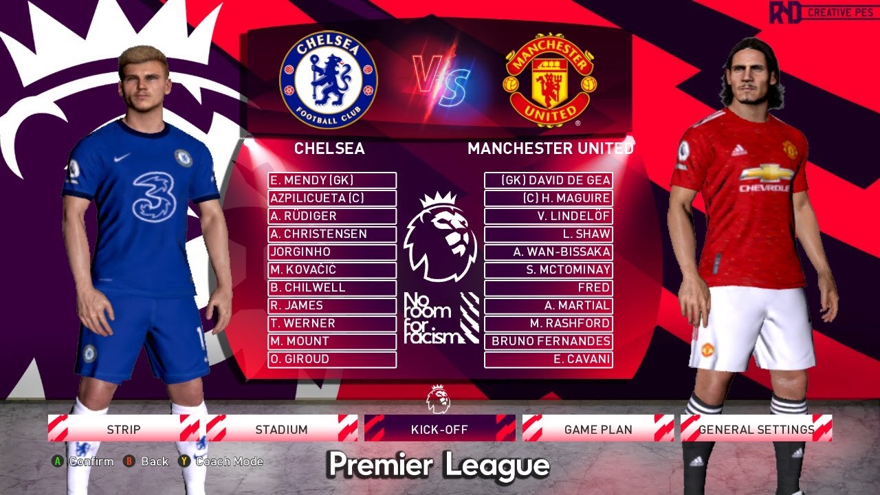 PES 2017 | CHELSEA VS MANCHESTER UNITED @STAMFORD BRIDGE - YouTube