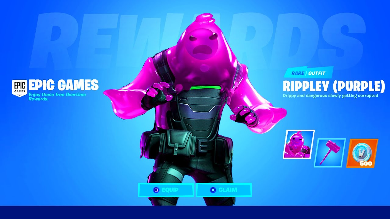 *NEW* OVERTIME REWARDS in Fortnite! (Chapter 2) - YouTube