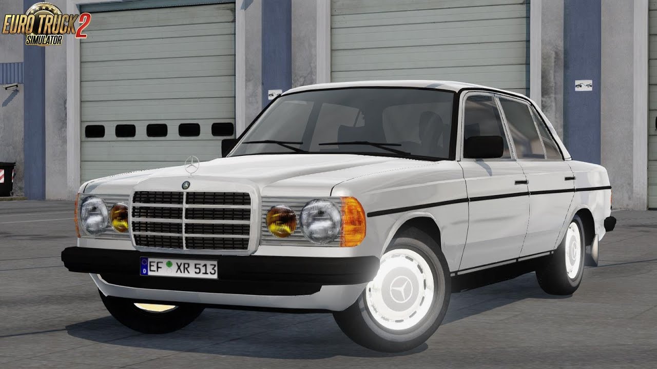 Euro Truck Simulator 2 - Mercedes-Benz 280E W123 1983 [1.50x] - YouTube