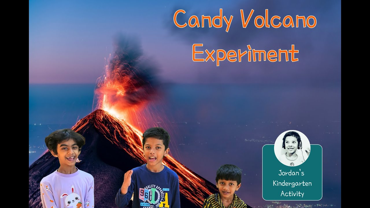 Candy Volcano Experiment - YouTube