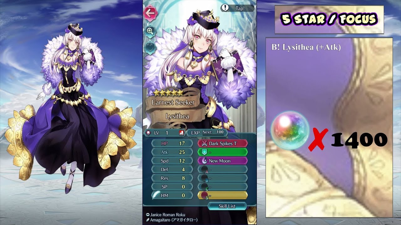 [FEH] Fire Emblem Heroes - +10 Brave Lysithea? (1400+ Orbs) [CYL4: A ...