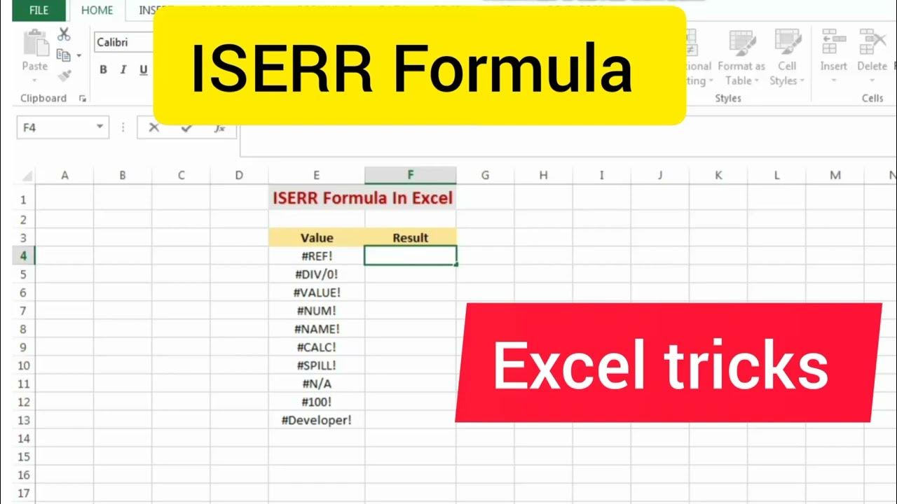 Use Formula in MS EXCEL | MS Excel Tutorials | - YouTube