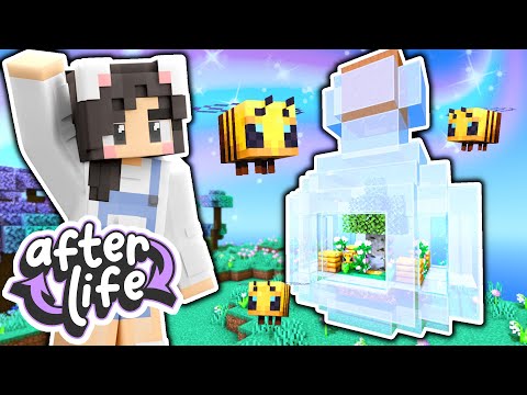 💜The Busy BEE Bottle! Minecraft Afterlife SMP Ep.3