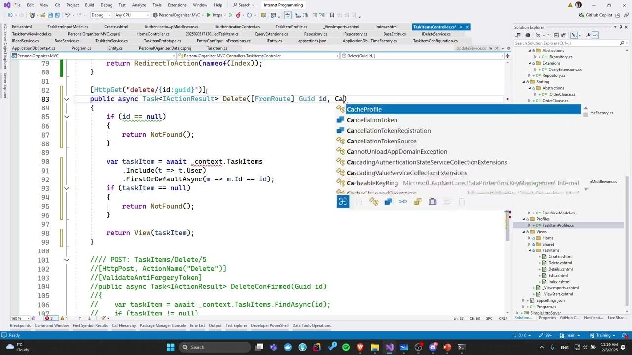 Internet Programming, lecture 6 - ИТ Кариера (2022 - 2025), 08.02.2025 - YouTube
