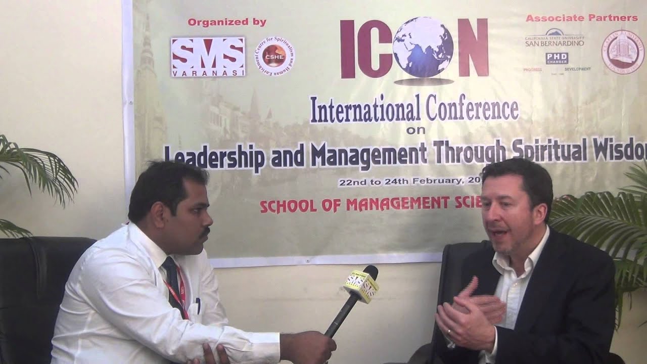 Interview of Prof. Graham Ward, INSEAD, UK during ICON-2013 at SMS ...