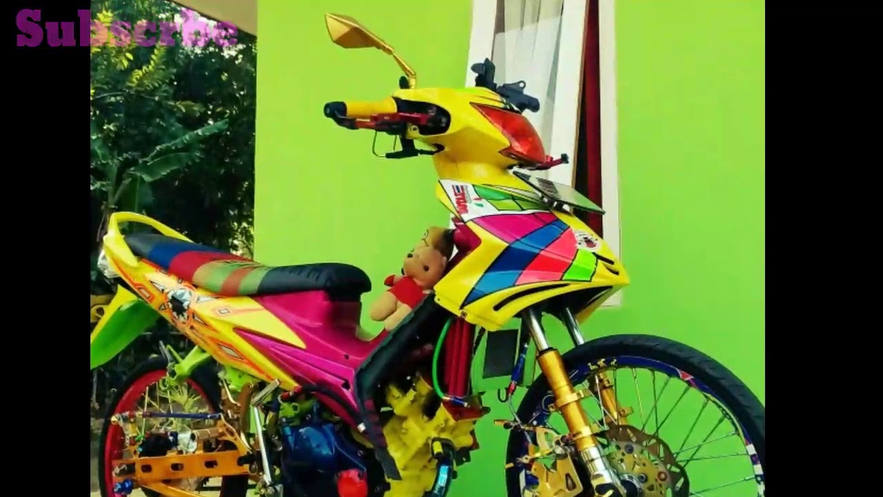 Modifikasi jupiter mx old - YouTube