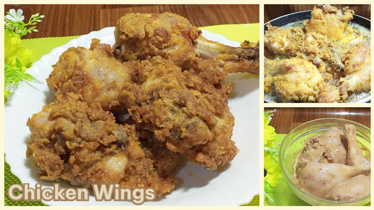 KFC Style Chicken Wings Recipe | Chicken Wings Recipe | Tasty Bite Kp ...