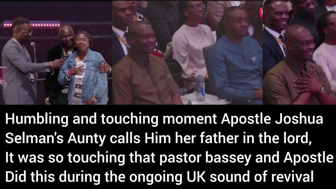 Humbling and touching moment Apostle Joshua Selman's Aunty calls Him ...