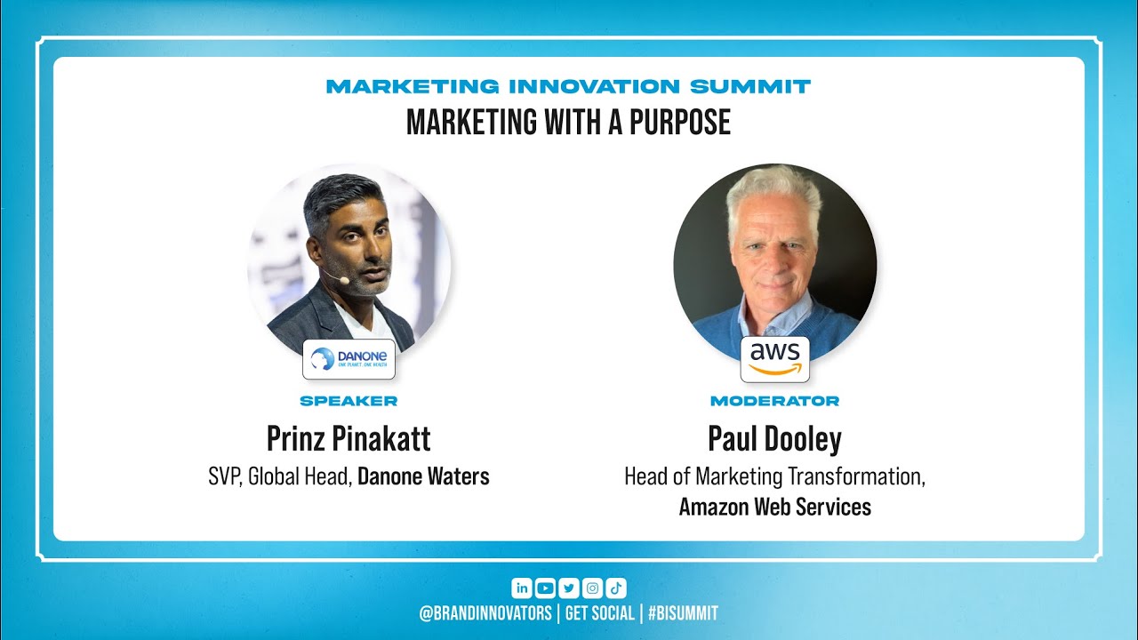 Prinz Pinakatt, SVP, Global Head of Danone Waters at the BI Porsche ...