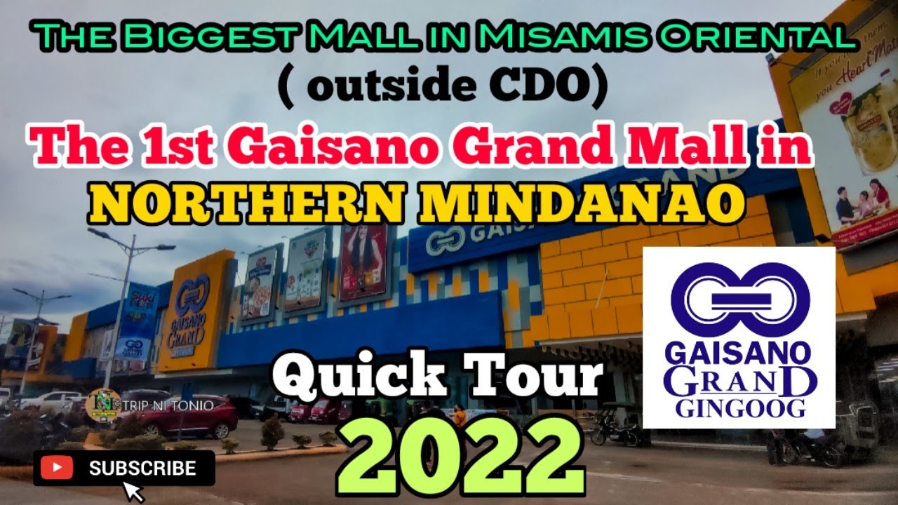 The Biggest Mall in Misamis Oriental ( Outside CDO)| The 1st Gaisano ...