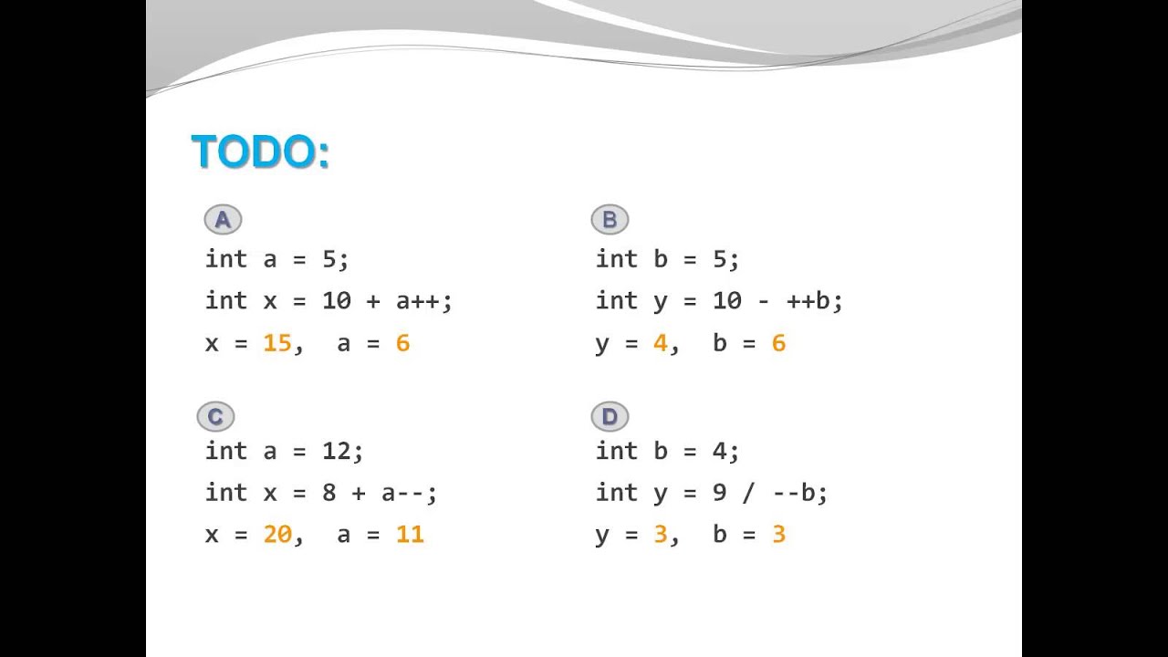 Java Basics Increment Decrement Operators YouTube