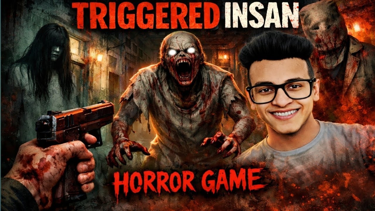 I played triggered Insaan horror game 😰😱 - YouTube