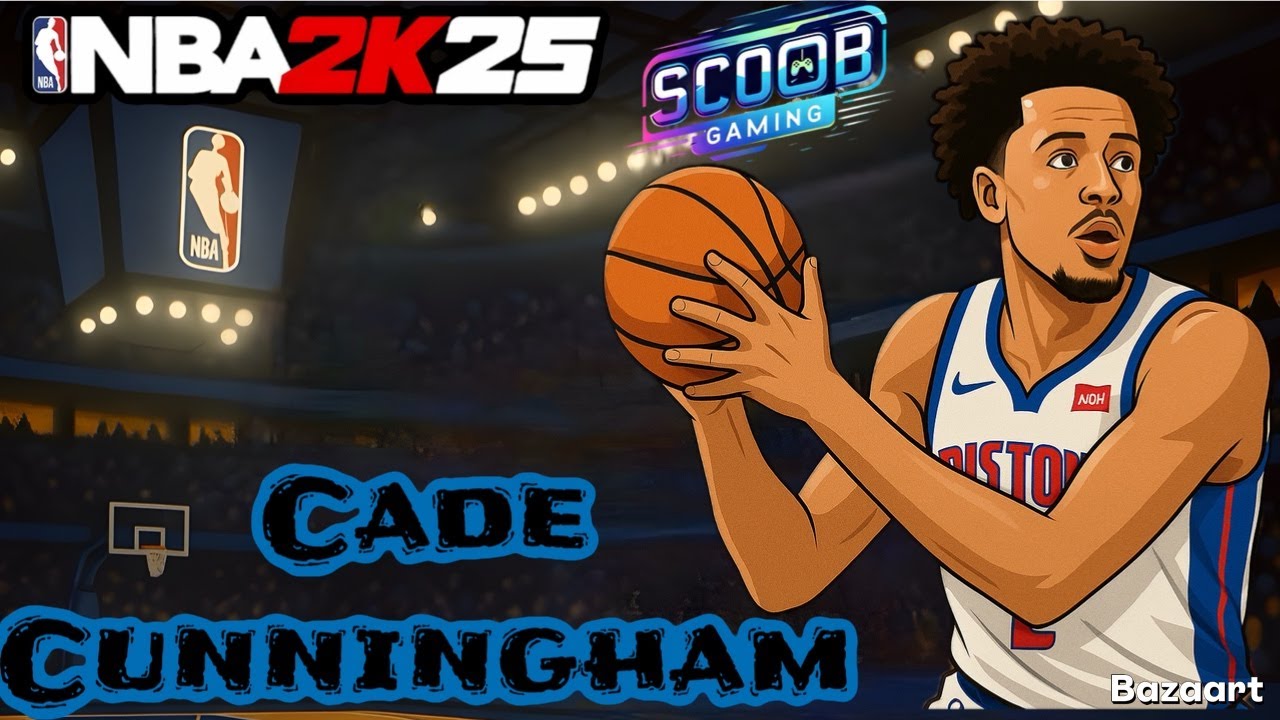 Cade Cunningham's DOMINATING NBA2K25 Build Revealed Soon - YouTube