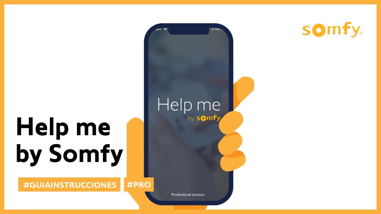 Somfy Help me app - YouTube