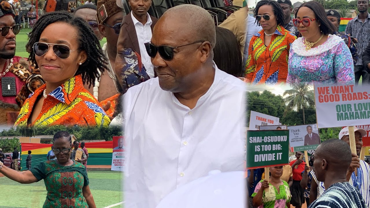 H.E Mahama, Zenator Rawlings, Hon. Confort Doyoe & NDC Bigwigs Draw ...