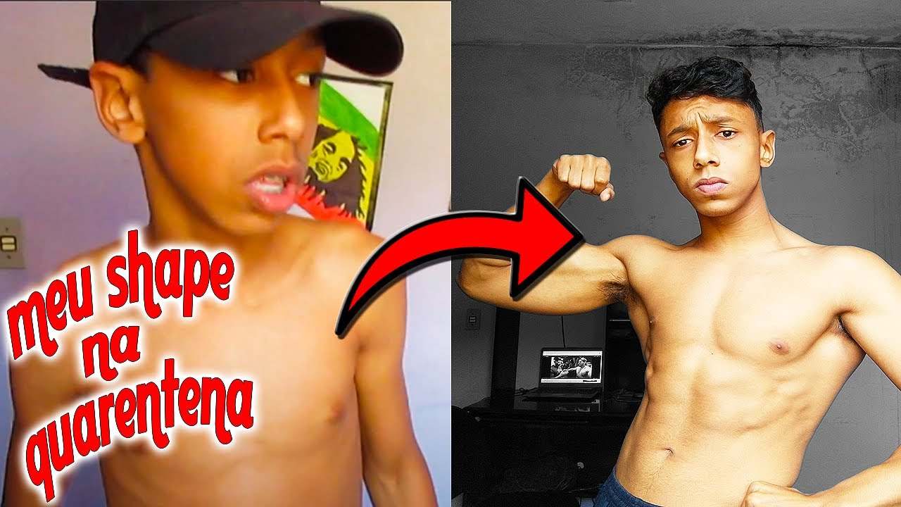 MEU SHAPE NA QUARENTENA! (Transformação) - YouTube