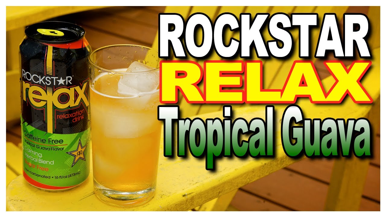 Rockstar Relax Tropical Guava Flavour Taste Test - YouTube