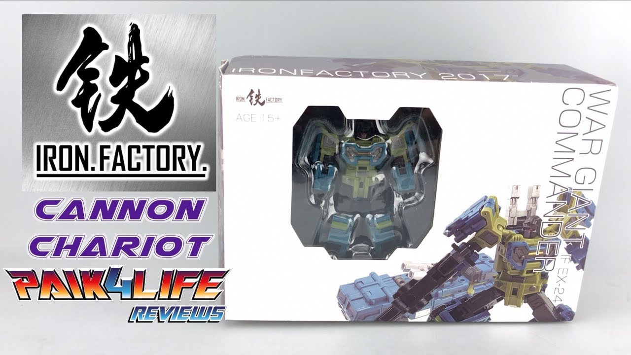 Transformers Review: Iron Factory IF EX-24 Commander Cannon Chariot ...
