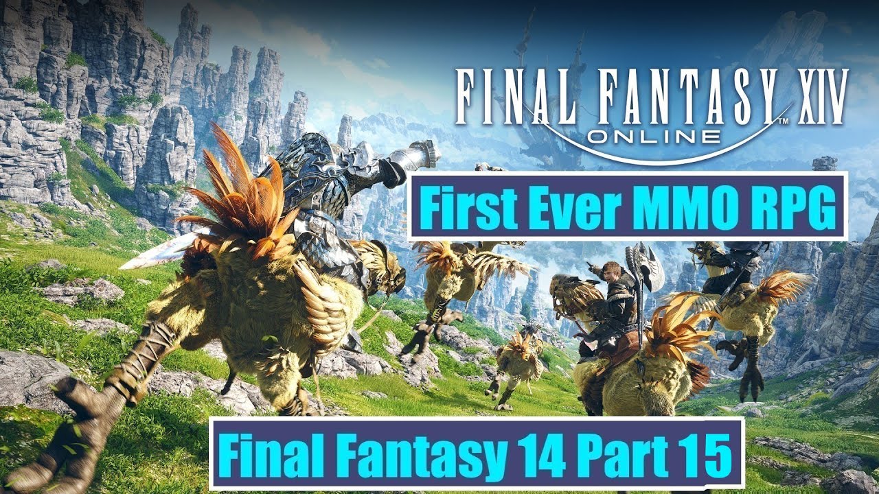 Our First Dungeon Experience!: First Time Playing a MMO RPG (FF 14 ...