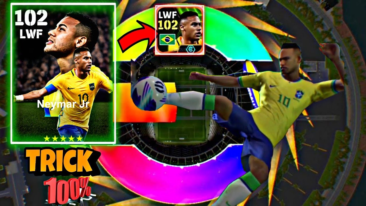 trick to get 102 rated Neymar JR in efootball #efootball #tricks - YouTube