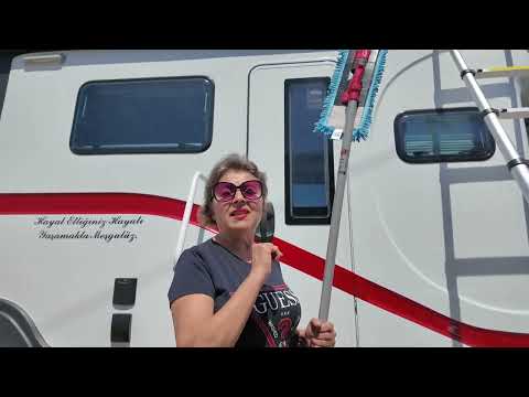 Panel temiz değilse, özgürlük de yok ⚡🚐Üç  kadın bir karavan