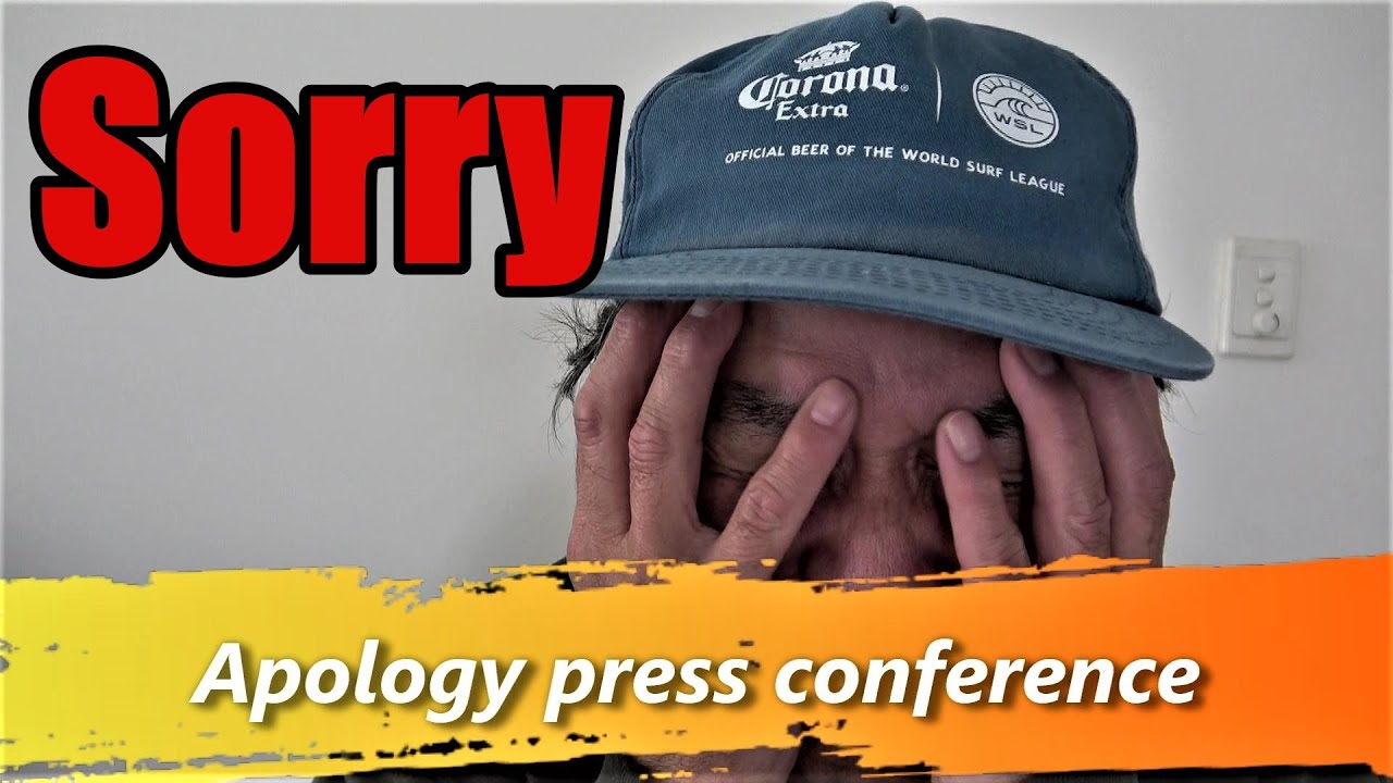 Apology press conference.Rocky D Fishing. - YouTube
