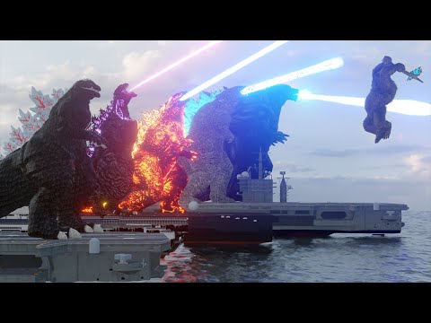 Evolution of GODZILLA'S ATOMIC BREATH And Roars - Biggest to Smallest [1954-2023]