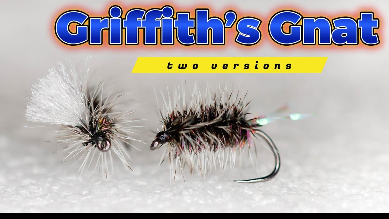 Griffith’s Gnat//two versions//dry fly//fly tying - YouTube