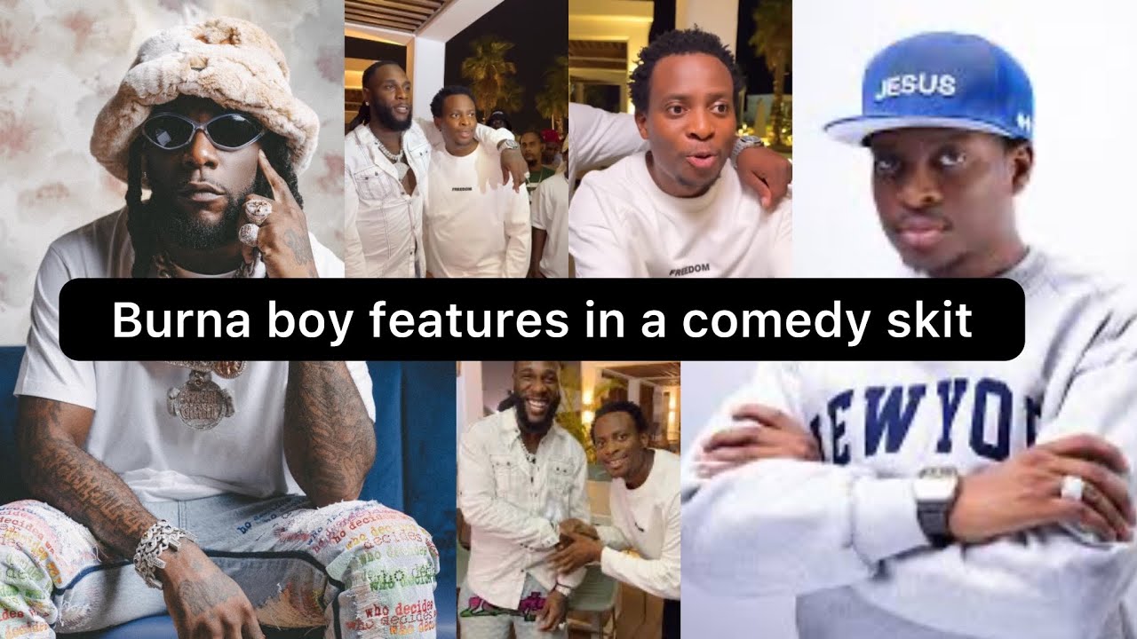 Sydney Talker Features Burna Boy In A Comedy Skit - YouTube