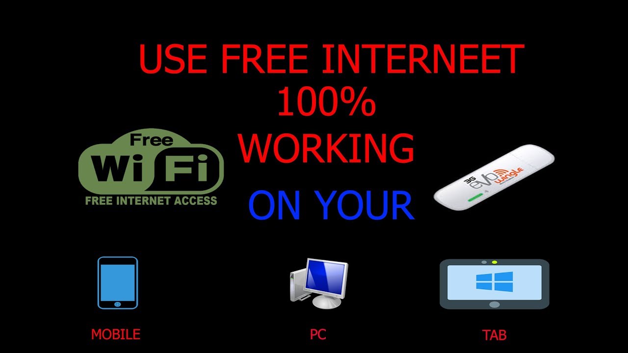 How To Use Free Internet On Pc In Pakistan 2017 100% Working With Proof ...