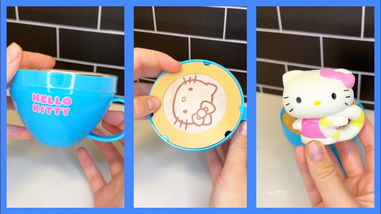 HELLO KITTY ASMR TOYS - YouTube