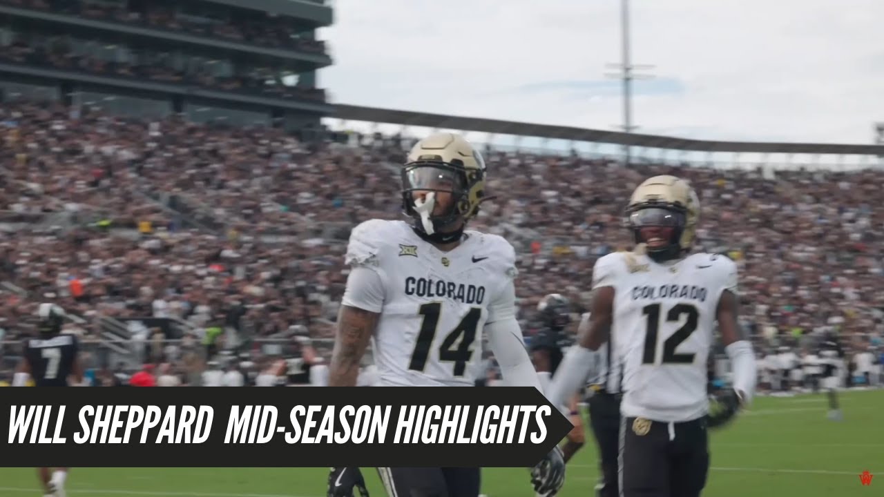 Colorado's Will Sheppard Highlights | Mid-Season - YouTube