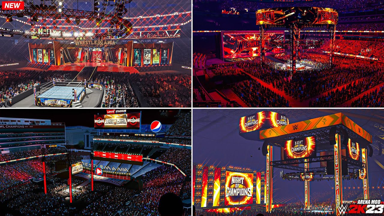 WWE 2K23: Best Arena Mods Right Now! - YouTube