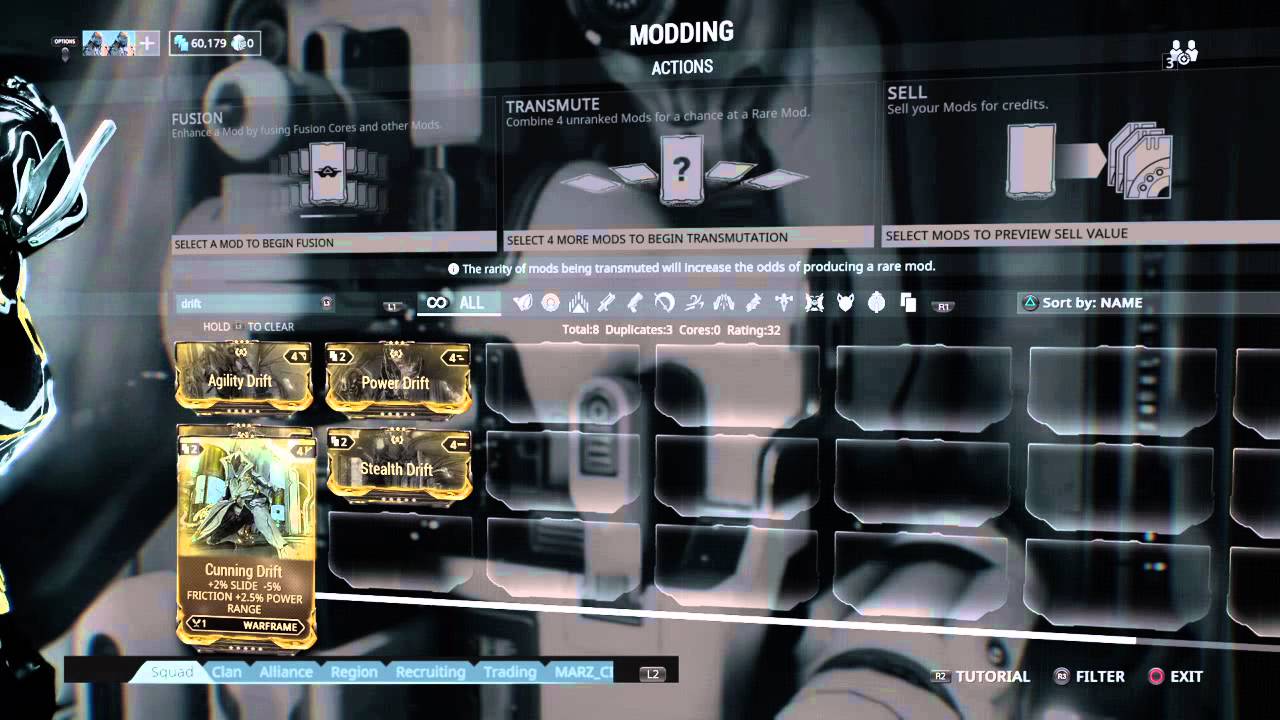 Warframe drift mod - YouTube