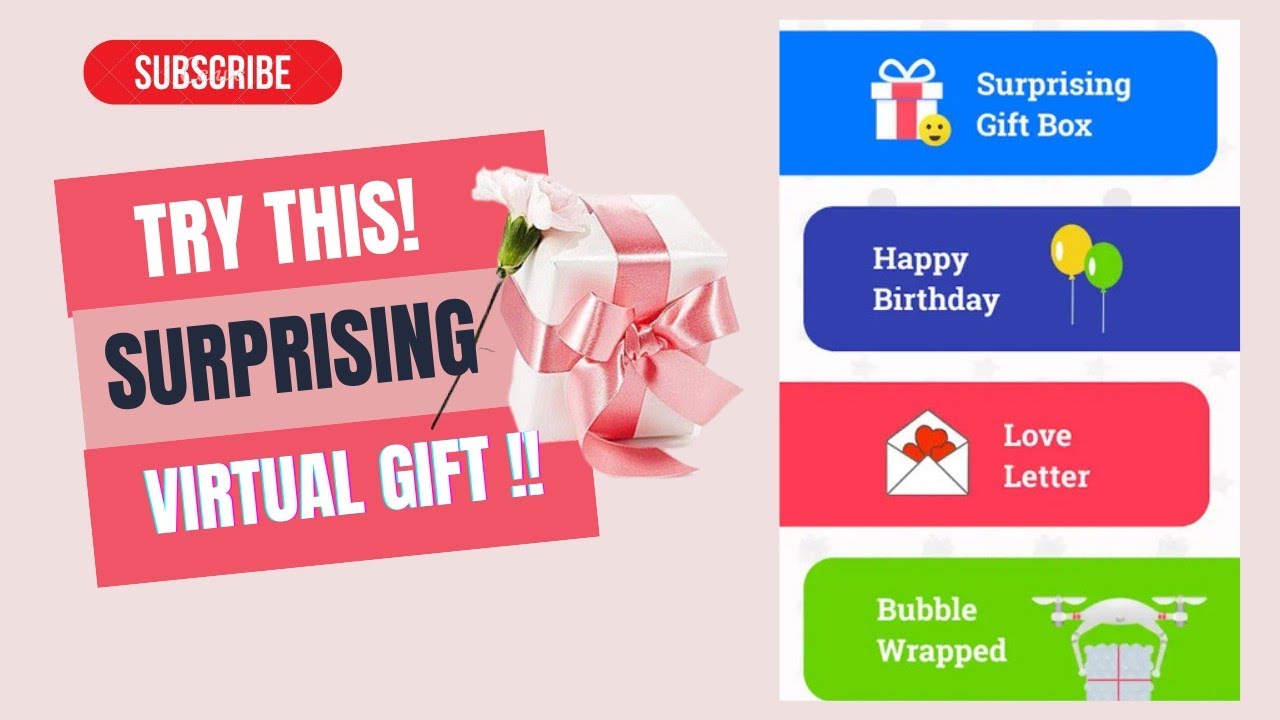 Try this website to create surprising virtual gift to make your loved ...