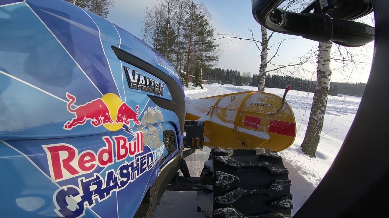Valtra X Red Bull Crashed Ice tractor - UPGRADED - YouTube