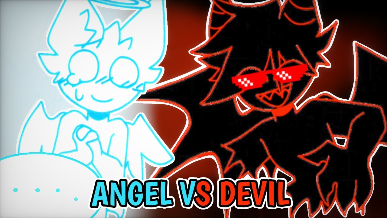 Angel VS Devil Rap Bettle | FlipaClip - YouTube
