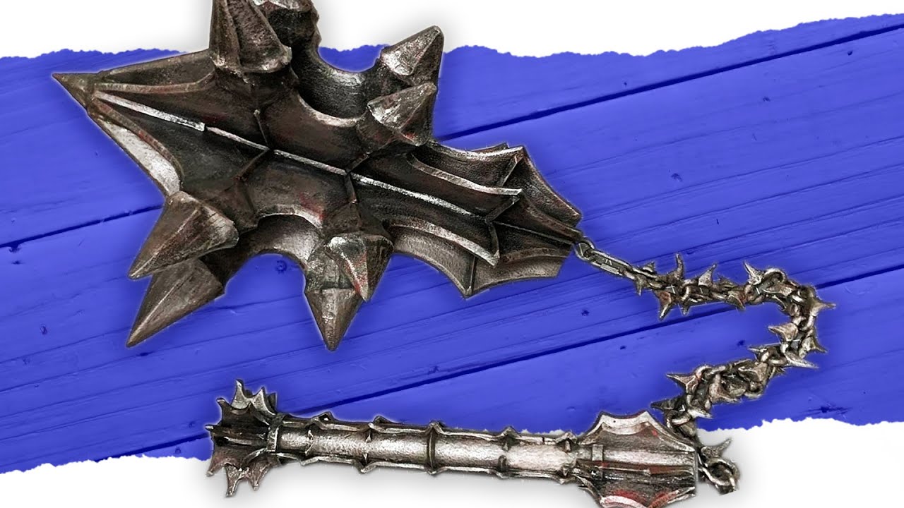 How to build the Witch King's flail | Ashen Warrior Props - YouTube