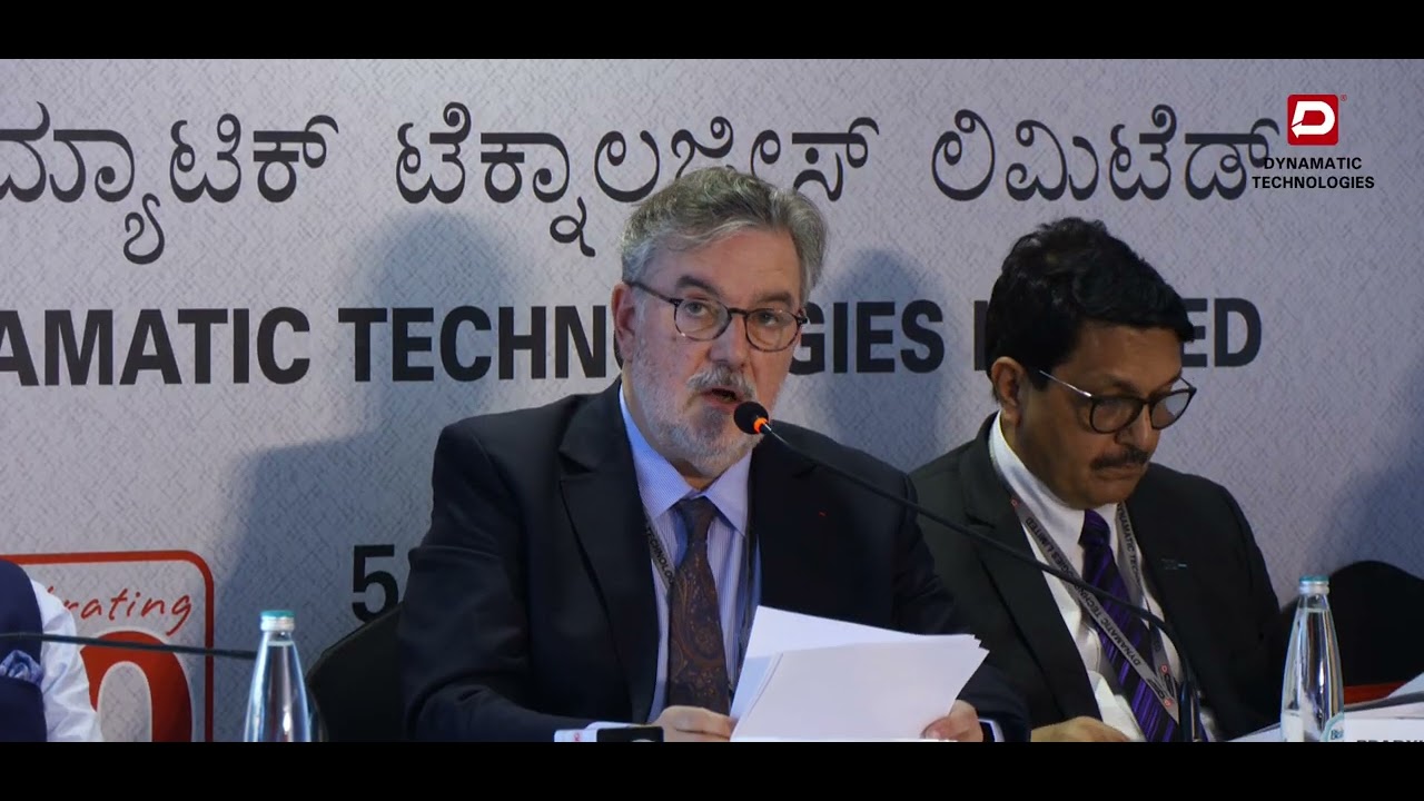 Dynamatic Technologies Limited held it's 50th Annual General Meeting on ...