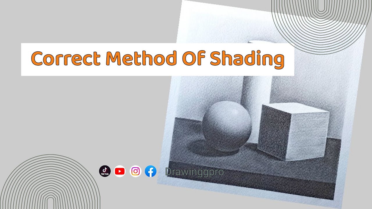 Do you want to drawing professionally?Correct and professional shading ...