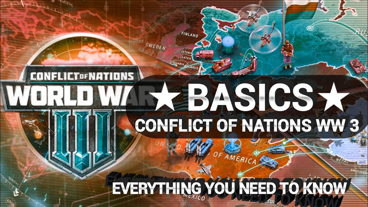 Basics explained fully for beginner players | Conflict of nations ...