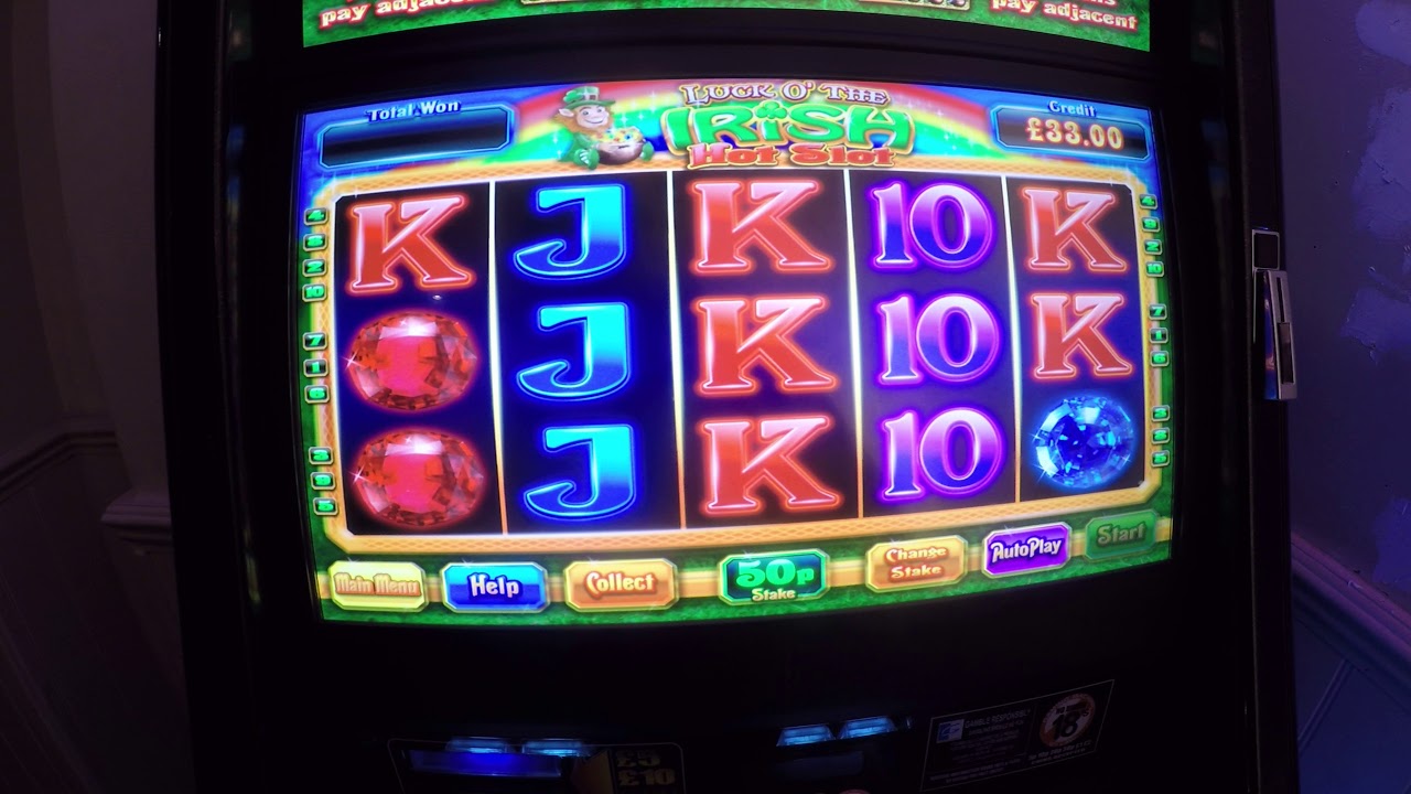 touch screen fruit machine luck of the irish winner winner - YouTube