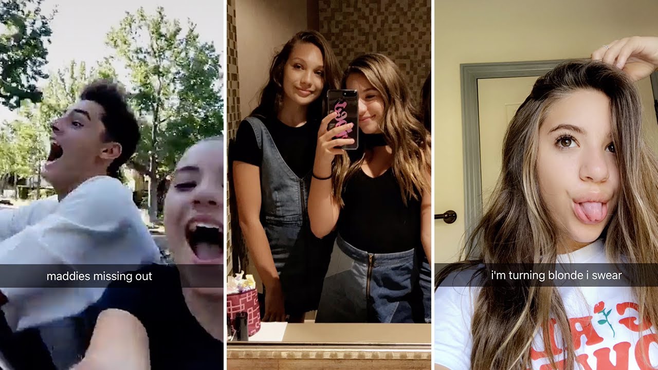 Mackenzie Ziegler | Snapchat Videos | July 12th 2017 | ft Maddie ...