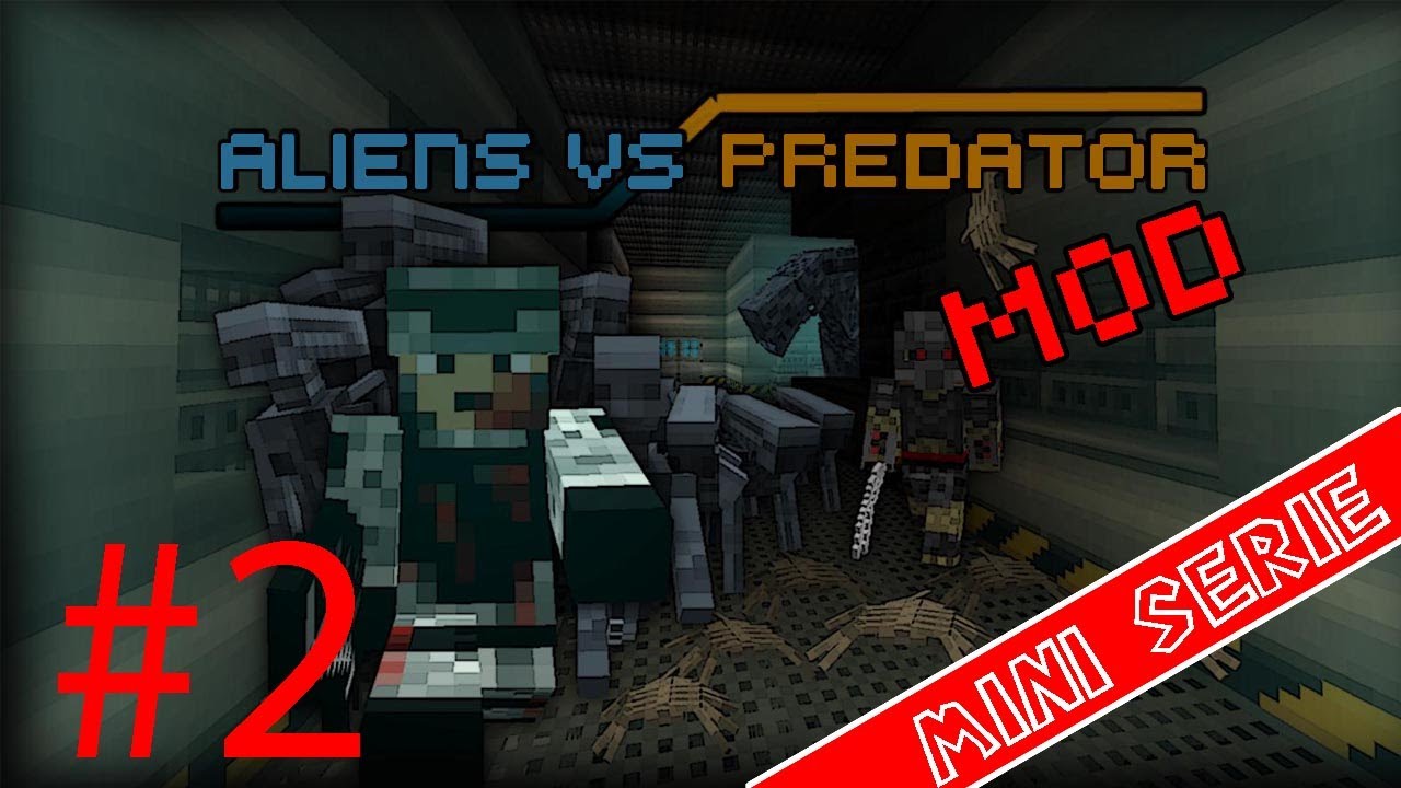 Alien vs Predator | Minecraft MOD | Ep. 2 - YouTube