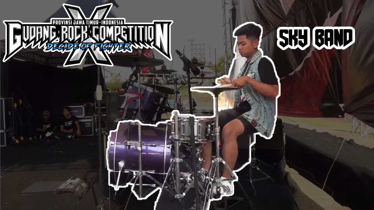 Gudang Rock Competition #10 | Sky band - YouTube